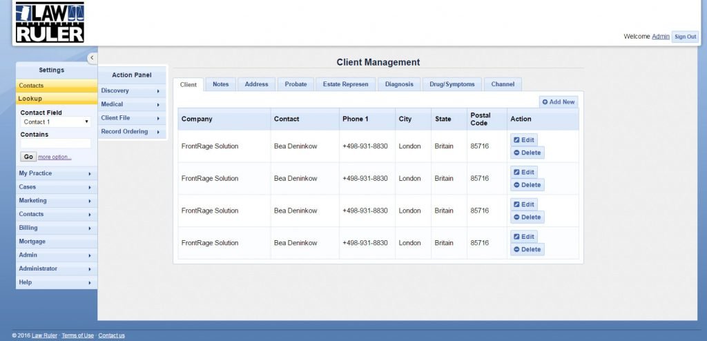 Case Management & CRM Solution For Lawyers / Attorneys
