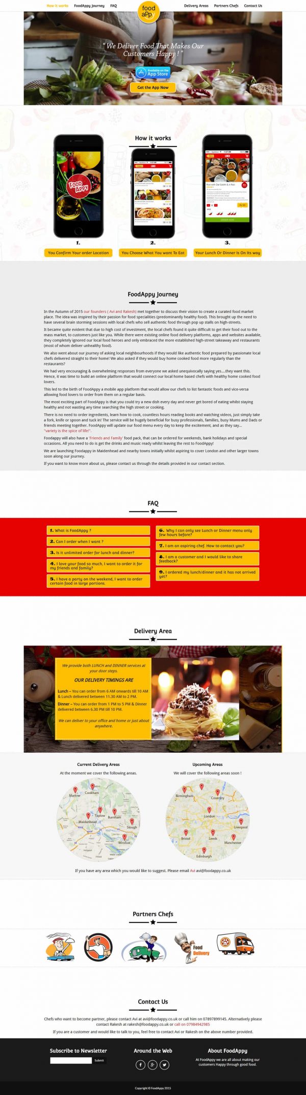 Food Delivery Web & Mobile App Solution For Home-based Chefs